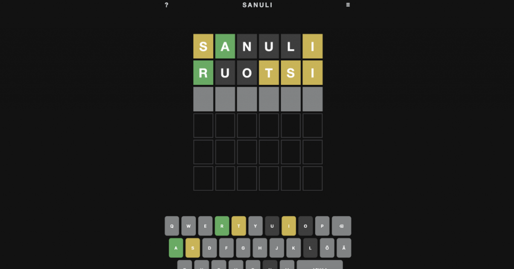 Sanuli sanapeli: suomalainen sanapelihitti - Sportotto.com